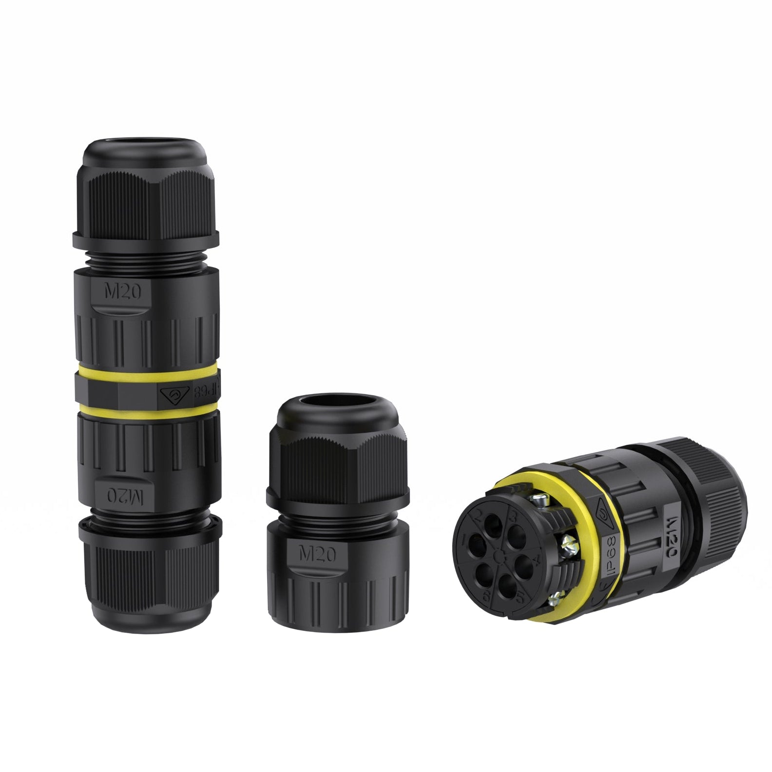 EW M20 Waterproof Outdoor Cable Electrical Connector